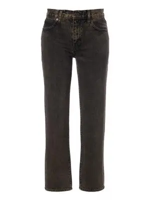 FRAME Straight Jeans - Grey