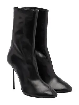 Paris Texas Paris Texas Lidia Leather Ankle Boots Black