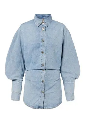 Attico Denim Minidress - Blue