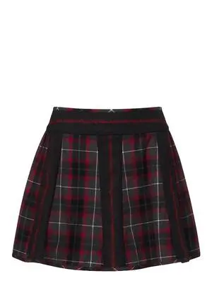 VIVIENNE WESTWOOD Tartan Wool Miniskirt - Multicoloured