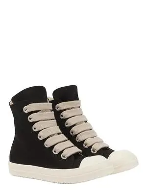 Rick Owens Jumbolace Sneakers - Black