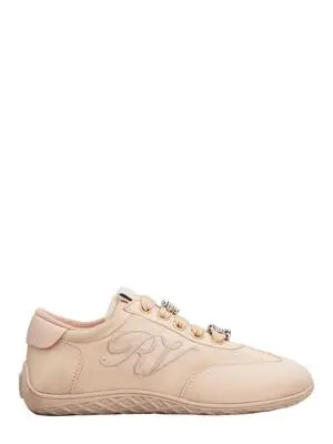 ROGER VIVIER Roger Vivier Viv Low Sneakers In Fabric