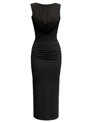 IMAATU Ileke Midi Dress - Black