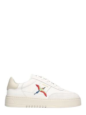Axel Arigato Orbit Bird Leather Trainers - Bone/comb
