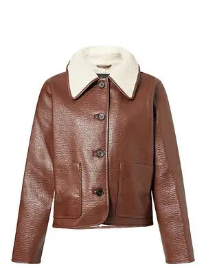Rails Rails Terra Faux-Leather Jacket Espresso