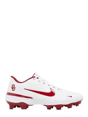 Nike Alpha Huarache Elite 3 Low Oklahoma Pe - White