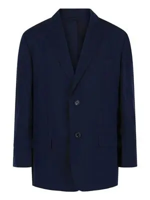 Givenchy Unconstructed Single-breasted Jacket 'navy - Blue