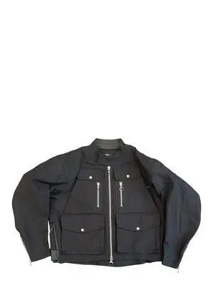 THUG CLUB Racing Jacket - Black
