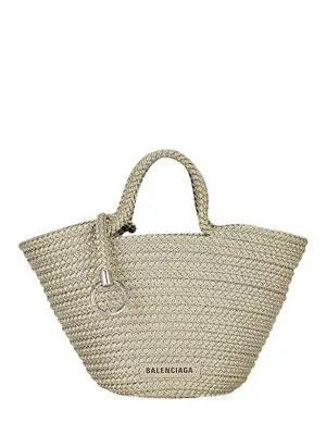 Balenciaga Ibiza Basket Bag - Tan