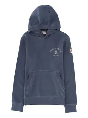 Moncler Cotton Logo Sweatshirt - Blue