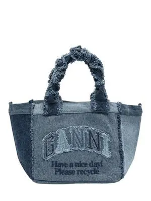 GANNI GANNI Denim Tote Handbag