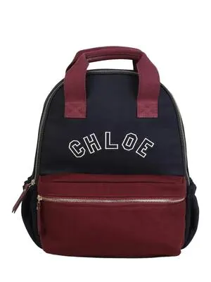 Chloé Mini Cotton Backpack - Blu
