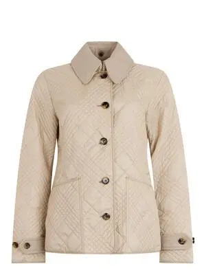 BURBERRY BURBERRY Classic Button-Front Jacket With Shirt Collar