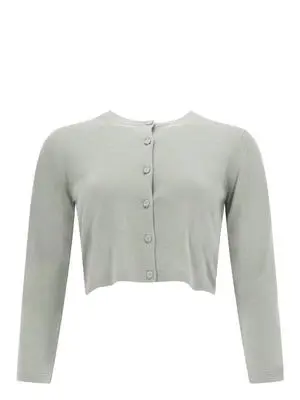 MAX MARA MAX MARA Silk & Cashmere Cropped Cardigan