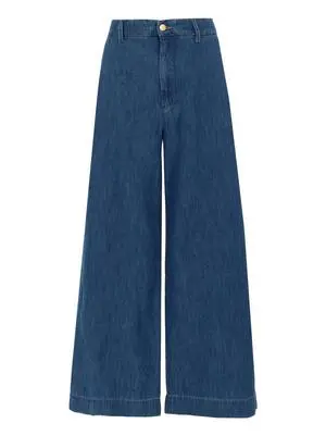 MAX MARA S MAX MARA Astice Cotton-Linen Blend Trousers