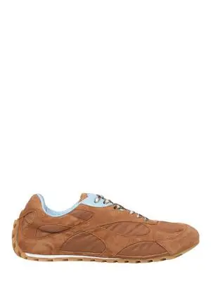 Bottega Veneta Bottega Veneta Orbit Flash Leather Sneakers Brown