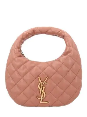 Saint Laurent SAINT LAURENT Icarino Mini Baby Tote Bag In Domesticated Lambskin Pink