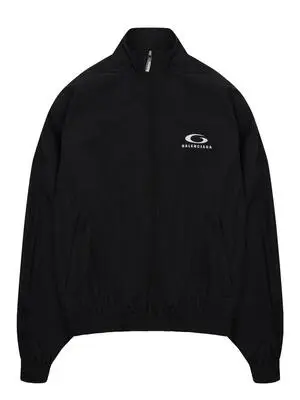Balenciaga Logo Track Jacket - Black