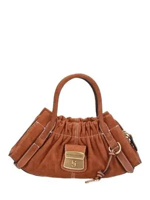 MARC JACOBS MARC JACOBS Suede Top Handle Bag