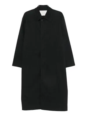 DUNST DUNST Cotton Blend Coat Black