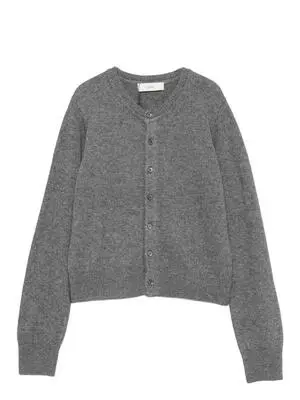 DUNST Wool Blend Cardigan - Grey