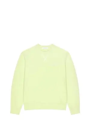 Givenchy Couture Seam Fleece Sweatshirt With Paris - Yellow