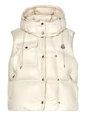 Moncler Moncler Pario Sleeveless Down Jacket White