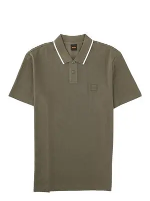 Hugo Boss Collared Short-sleeved Polo Shirt - Green