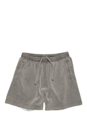 Acne Studios Faded Effect Cotton Shorts - Gray