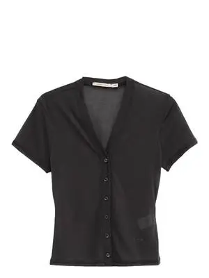 Paloma Wool V-neck Top - Black