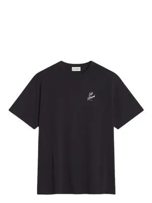 Maison Kitsuné Café Kitsuné Logo T-shirt - Black