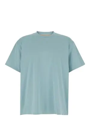 Bottega Veneta Short Sleeved Crewneck T-shirt - Blue