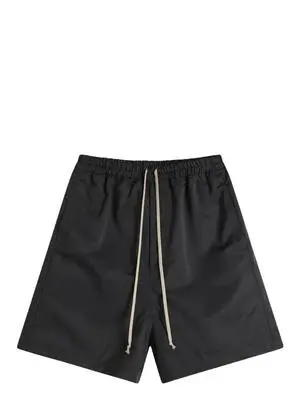 Rick Owens Drawstring-waist Drop-crotch Shorts - Black