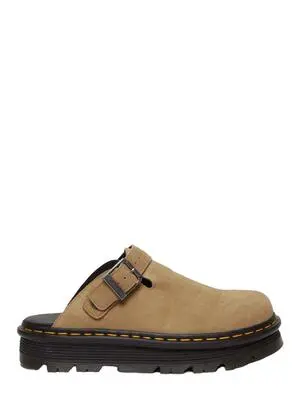 Dr. Martens Zebzag Round Toe Mules - Black