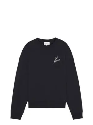 Maison Kitsuné Logo Sweatshirt - Black