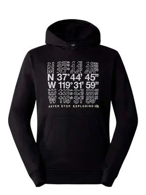 The North Face Logo Graphic Hoodie - Black