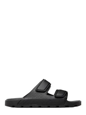 Hugo Boss Printed Logo Slippers - Black