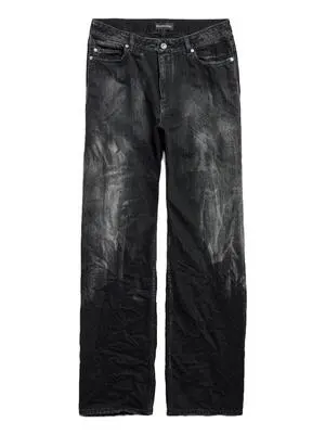 Balenciaga Relaxed Fit Jeans - Black