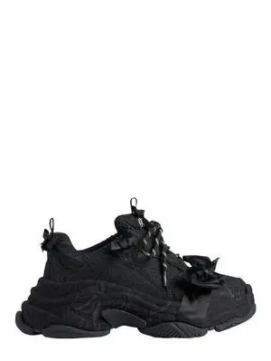 Balenciaga Triple S Lace-up Sneakers - Black