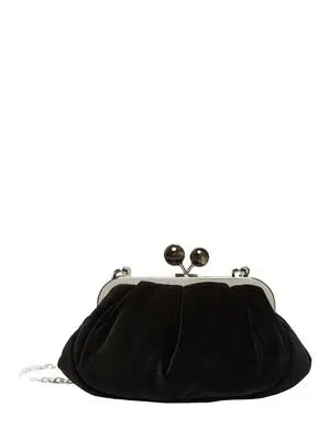 Max Mara Velvet Pasticcino Bag - Black
