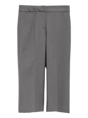 Paloma Wool Cropped Tailored Trousers - Gray