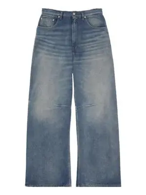 MAISON MARGIELA Mm6 Maison Margiela Frayed Straight-Leg Jeans