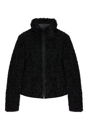 Moncler Bridoire Teddy Bomber Jacket - Black