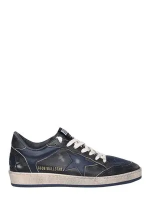 GOLDEN GOOSE Golden Goose Deluxe Brand Ball Star Lace-Up Sneakers Black