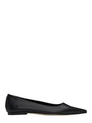 AeydĒ Cassy Leather Ballet Flats - Black