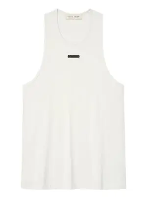 Fear Of God Fear Of God Essentials Ribbed Sleeveless T-Shirt Ivory