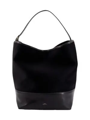 TOTEME Belted Doublé Tote Bag - Black