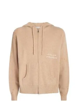 DOMREBEL Wool-blend Nightcrawler Hoodie - Beige