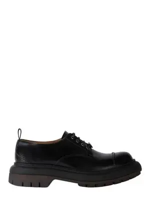 Givenchy Cargo Derbies In Leather - Black