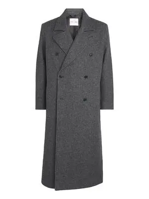 SAMSØE SAMSØE Wool-blend Savince Overcoat - Grey